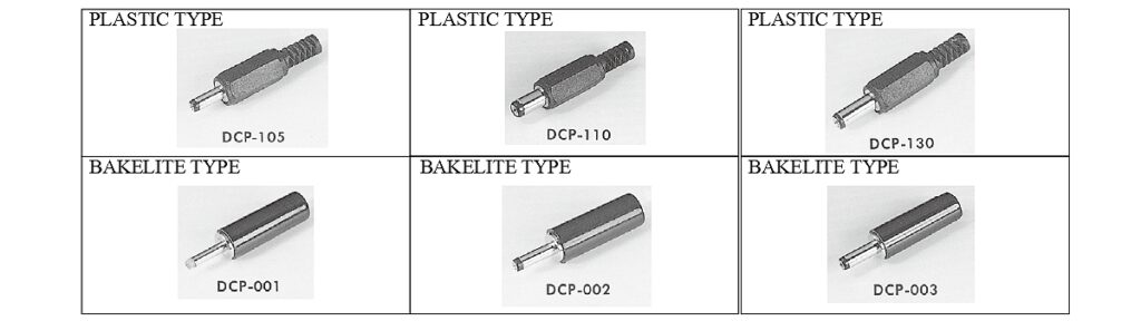 DC POWER PLUGS | Sparktronic Co., Ltd.